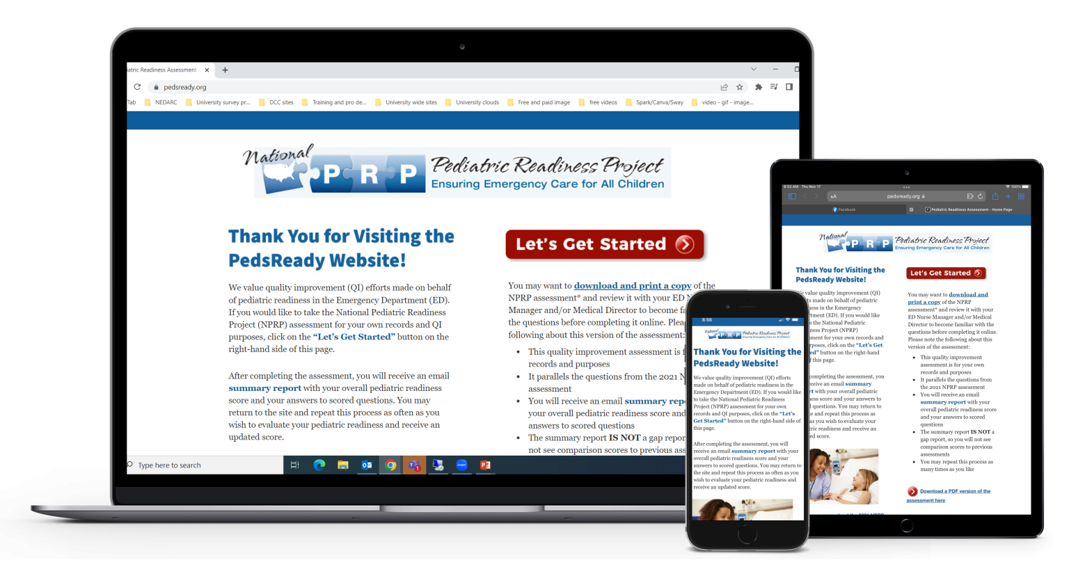 National Pediatric Readiness Project (NPRP) Assessment - EDC